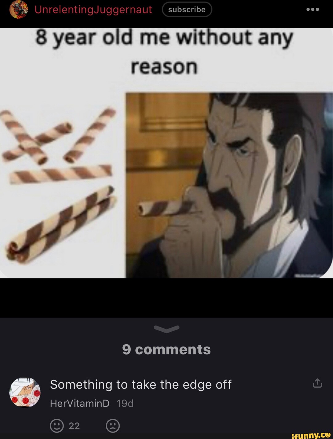 My reaction to that information - iFunny