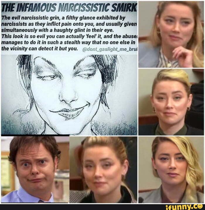 HE INFAMOUS NARCISSISTIC SMIRK 'The evil narcissistic grin, a filthy ...