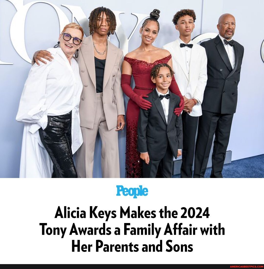 Alicia Keys has arrived at 2024 Tony Awards — and she made the occasion ...