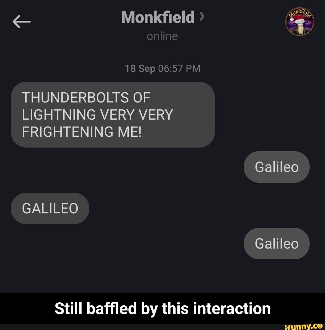 Monkfield online 18 Sep PM THUNDERBOLTS OF LIGHTNING VERY VERY ...