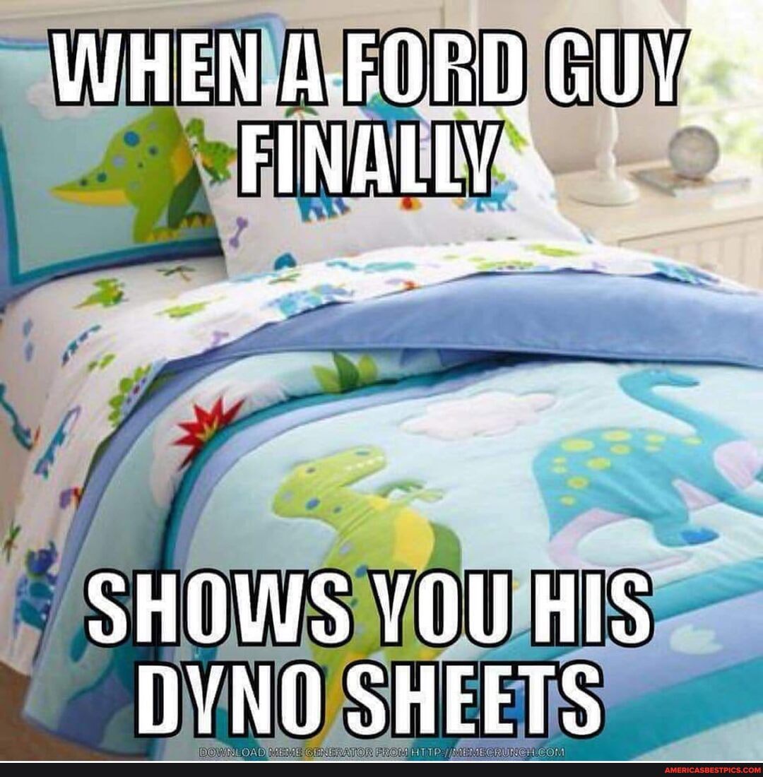 WHEN A.-FORD GUY" FINALLY. SHOWS YOU HIS LVNG SHEETS - America’s best ...