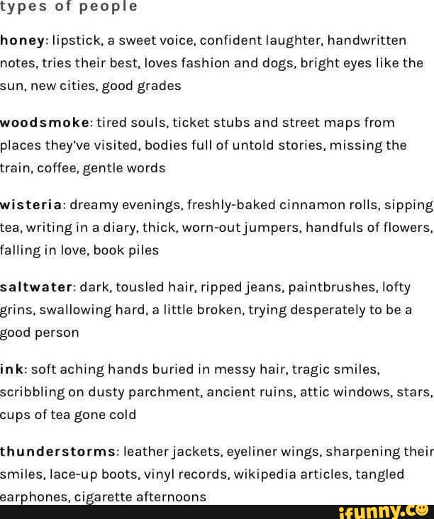 Types of people honey: lipstick, a sweet voice, confident laughter ...