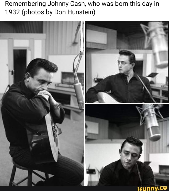 Remembering Johnny Cash, who was born this day in 1932 (photos by Don ...