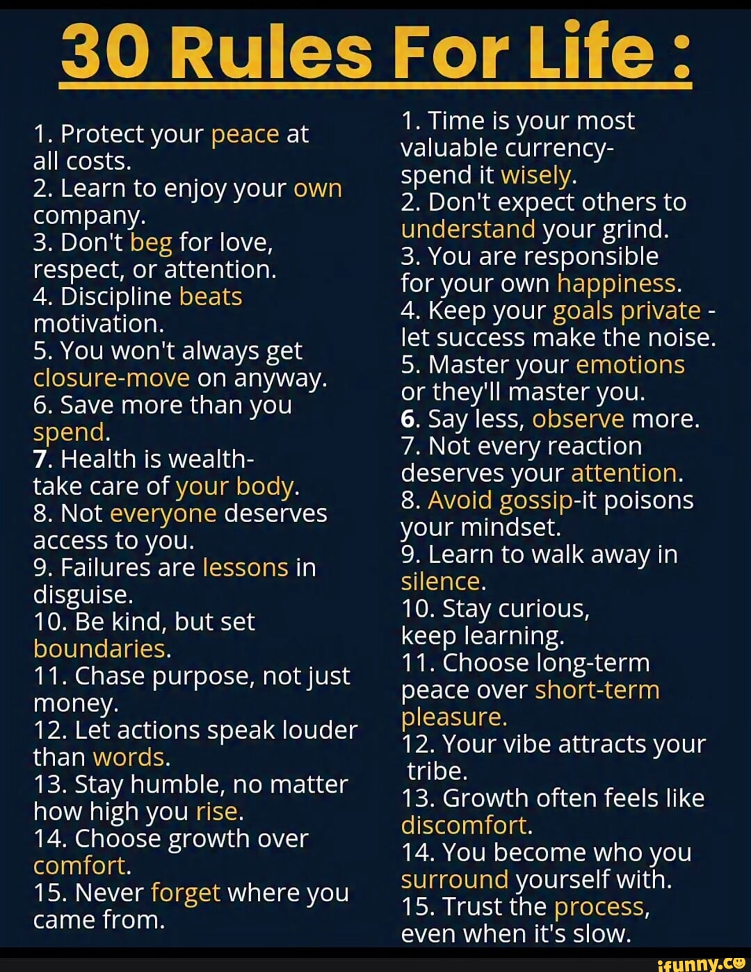 Rulesforlife memes. Best Collection of funny Rulesforlife pictures on ...