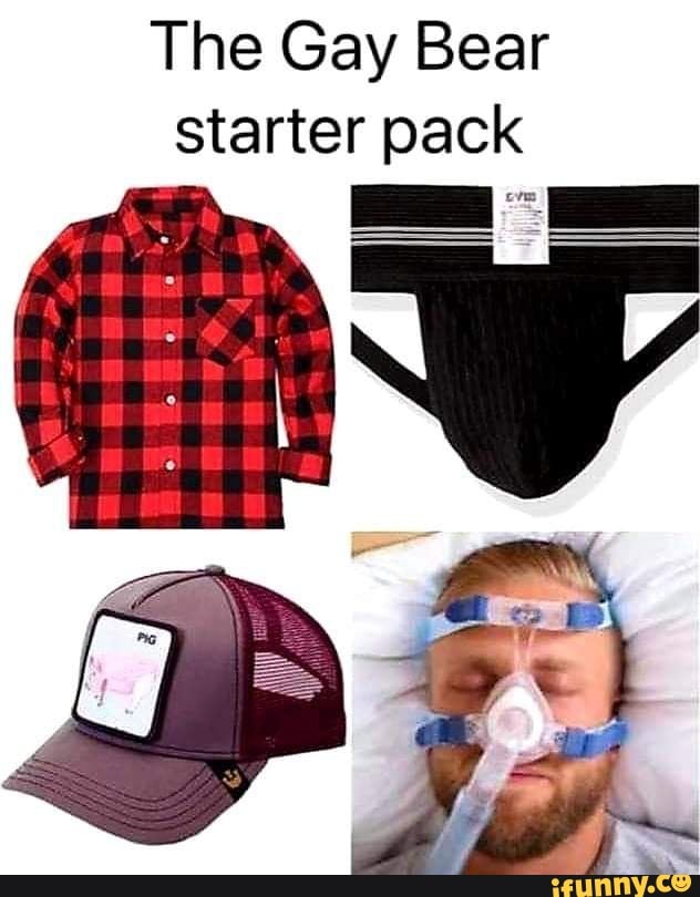 The Gay Bear starter pack - iFunny