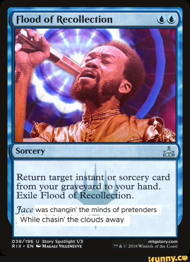 (Flood of Sorcery Return target instant or sorcery card from your ...