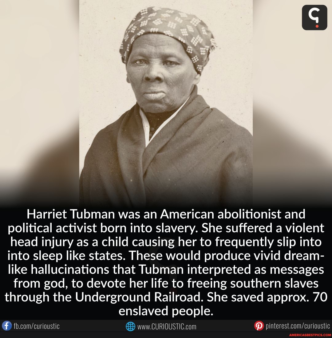 Harriet Tubman Head Injury