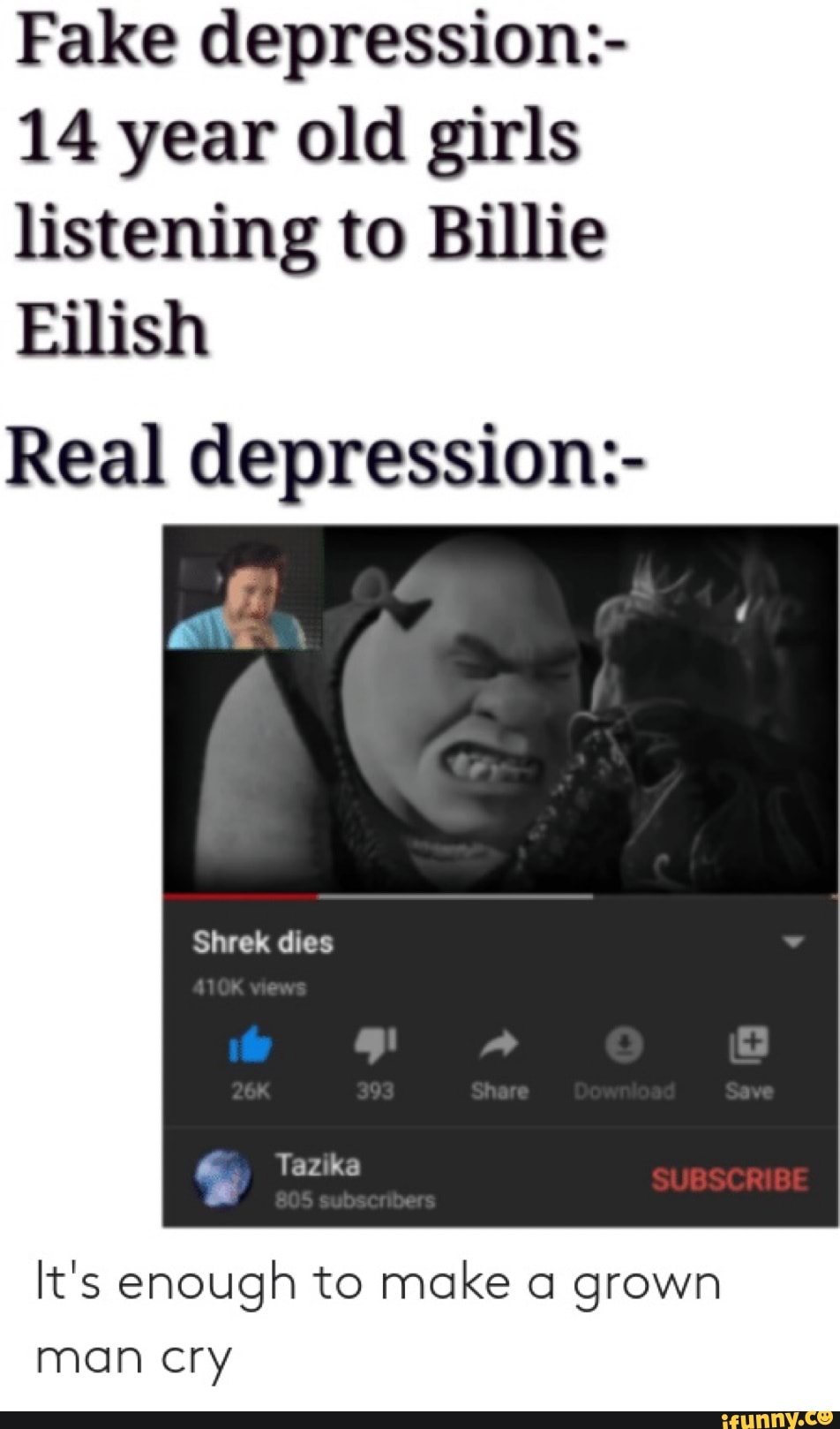 Fake depression:- 14 year old girls listening to Billie Real depression ...