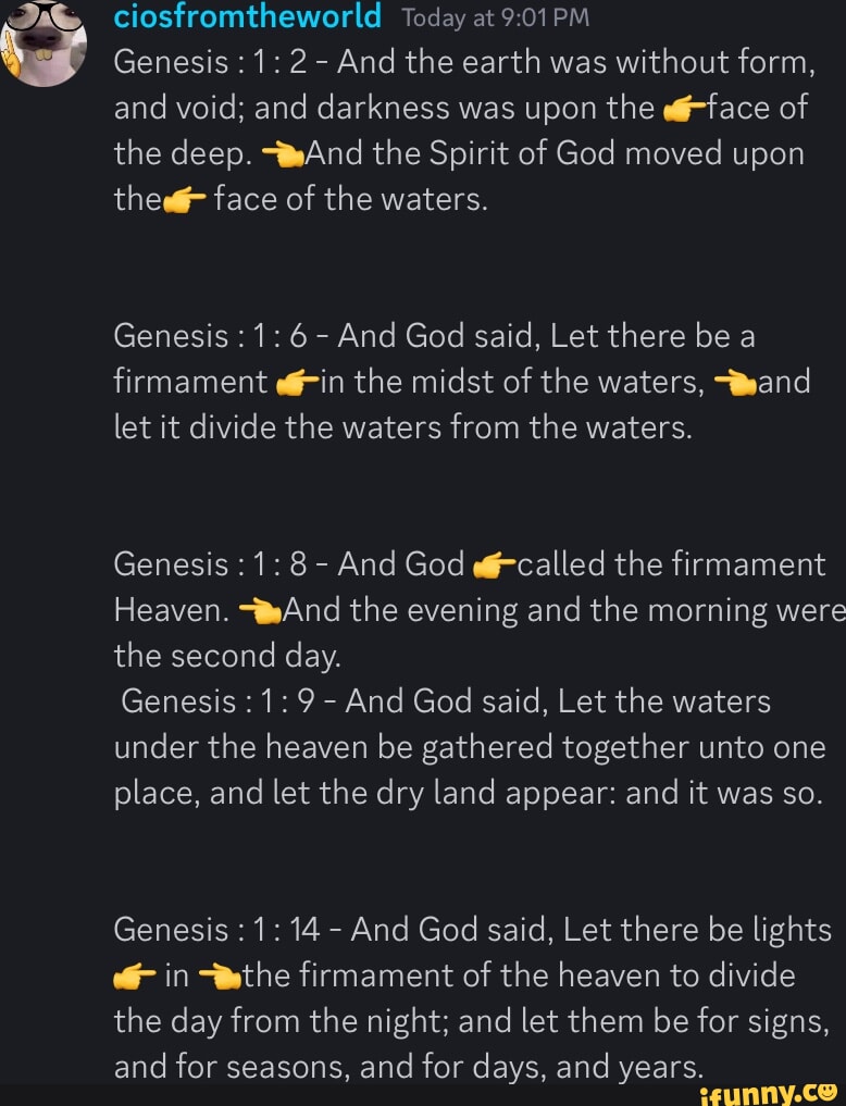 Genesis memes. Best Collection of funny Genesis pictures on iFunny