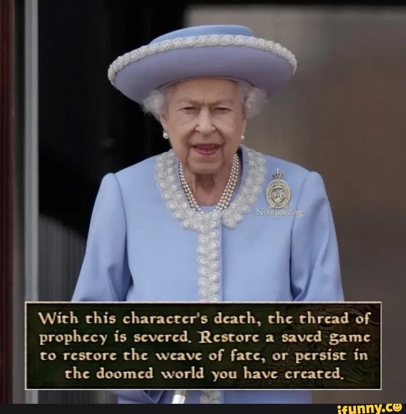 Al Wich chis character's death, che thread of prophecy is severed ...