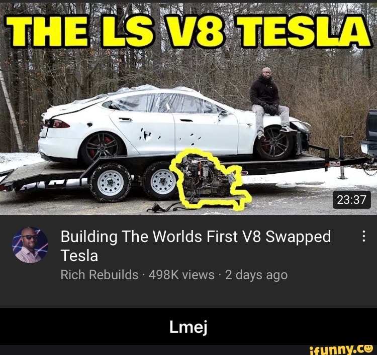 Building The Worlds First Swapped Tesla Rich Rebuilds - 498K views 2 ...