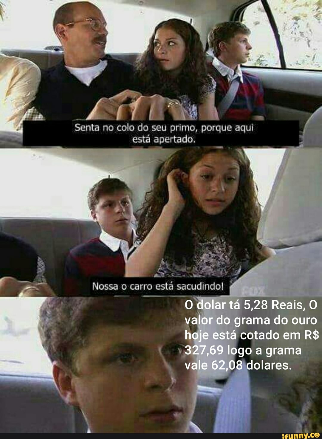 Senta No Colo Do Seu Primo Porque Aqui Está Apertado Nossa Carro Está Sacudindo O Folar Tá 5 