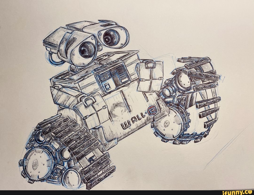 #pixar #disney #robot #cute #art - iFunny