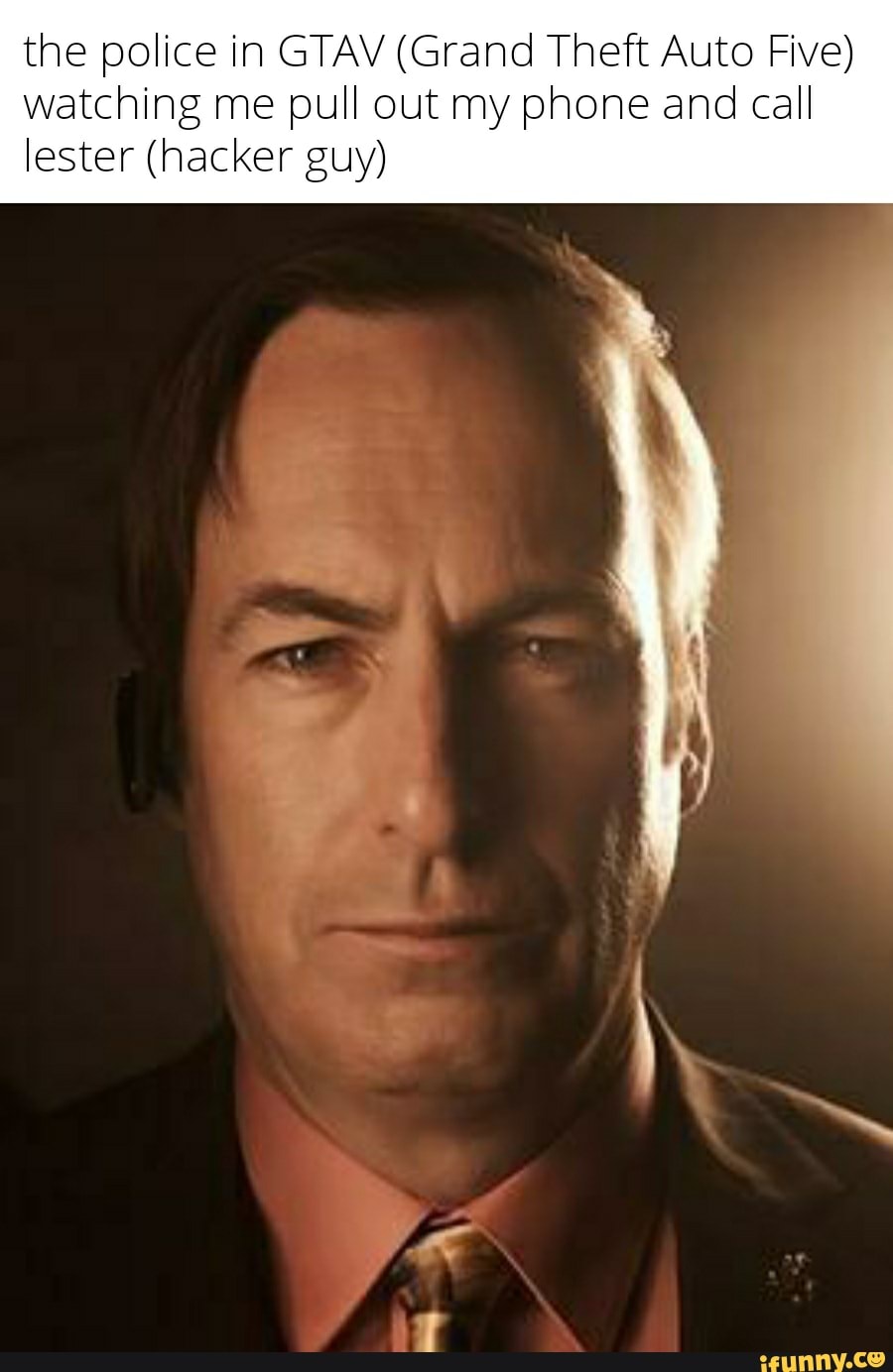 The police in GTAV (Grand Theft Auto Five) watching me pull out my ...