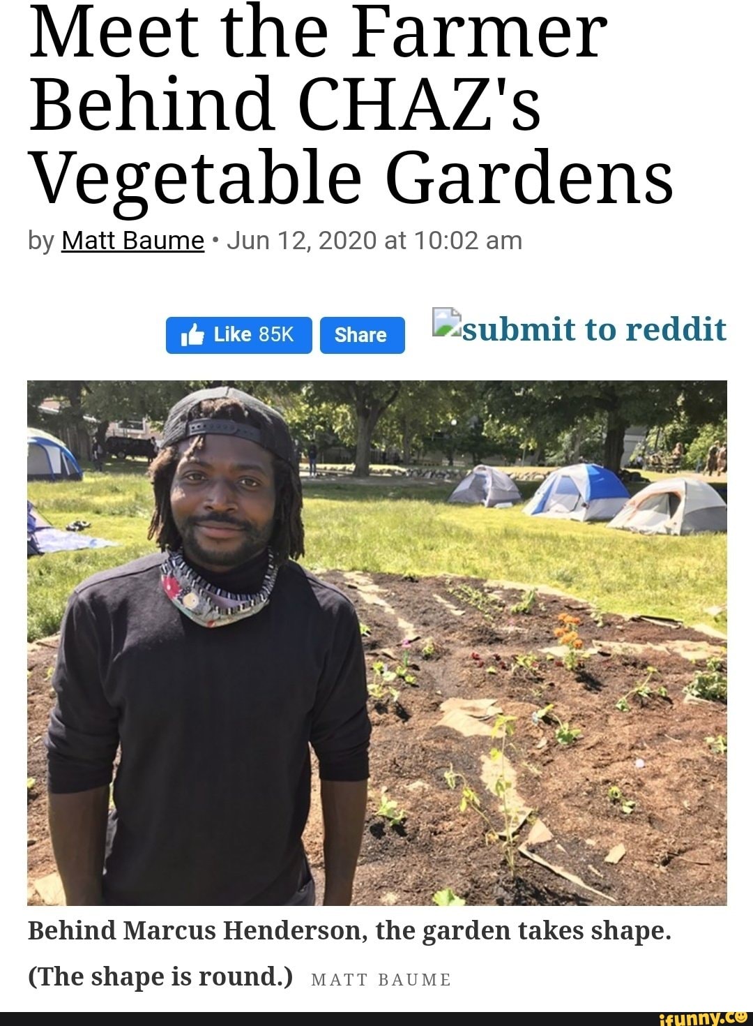 Meet the Farmer Behind CHAZ's Vegetable Gardens by Matt Baume Jun 12 ...