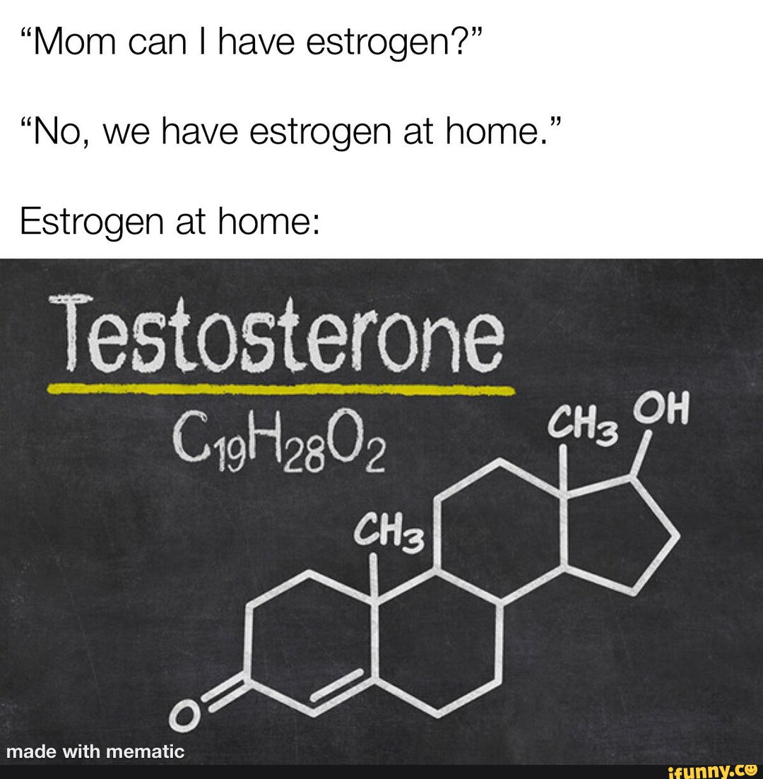 Egg_irl - "Mom can I have estrogen?" "No, we have estrogen at home ...