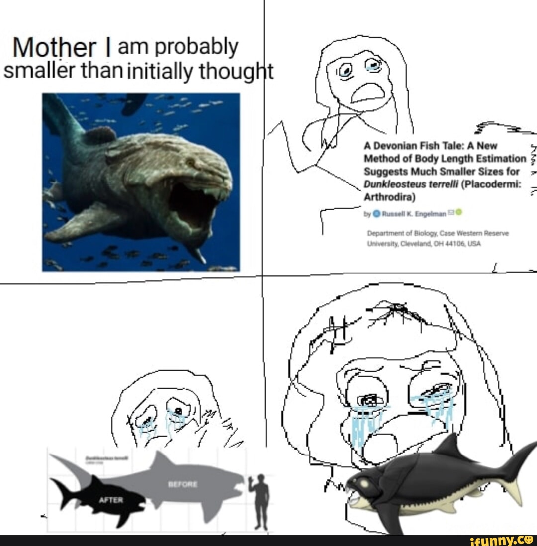 Dunkleosteus memes. Best Collection of funny Dunkleosteus pictures on ...