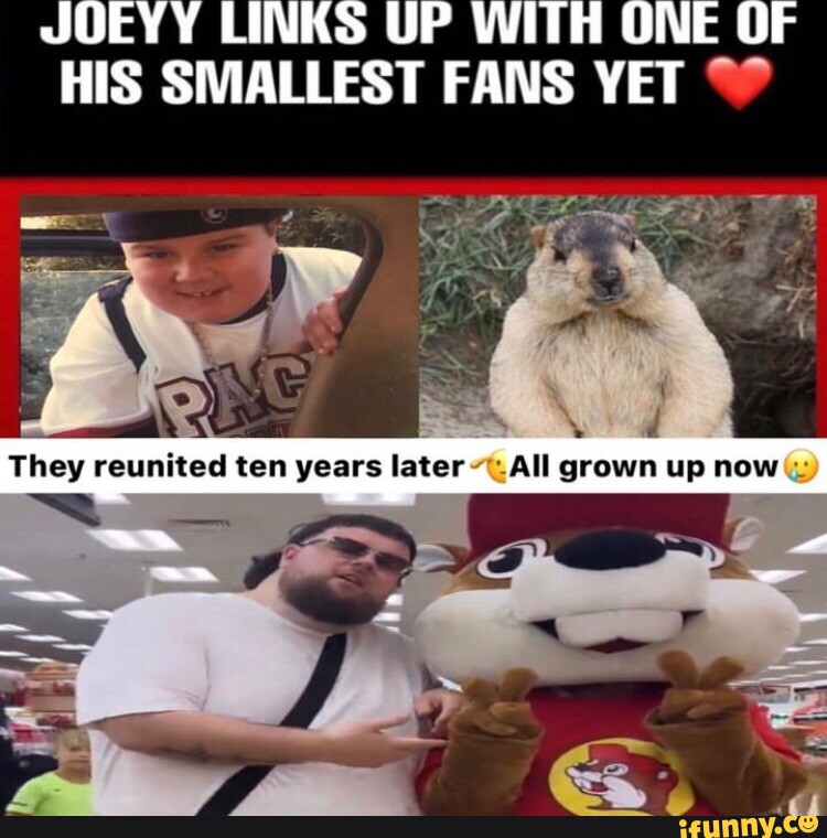 JOEYY LINKS UP WITH ONE OF HIS SMALLEST FANS YET They reunited ten ...