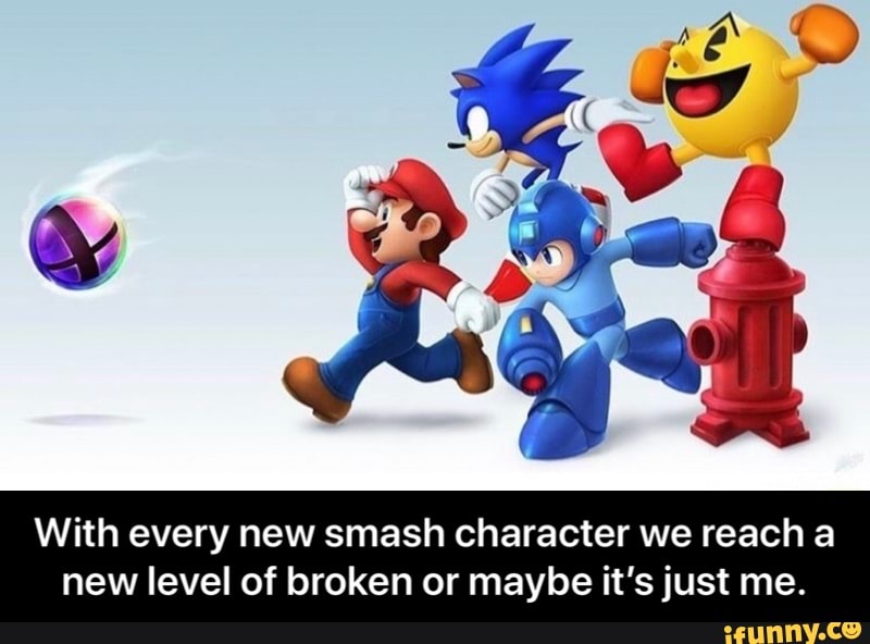 With every new smash character we reacha new level of broken or maybe ...