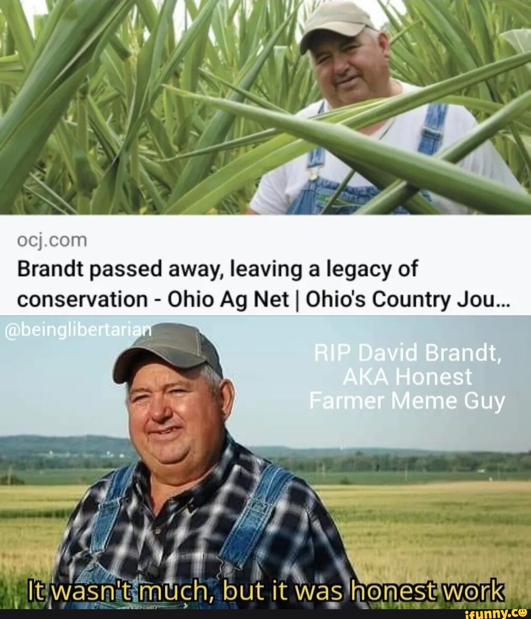 Brandt passed away, leaving a legacy of conservation - Ohio Ag Net I ...