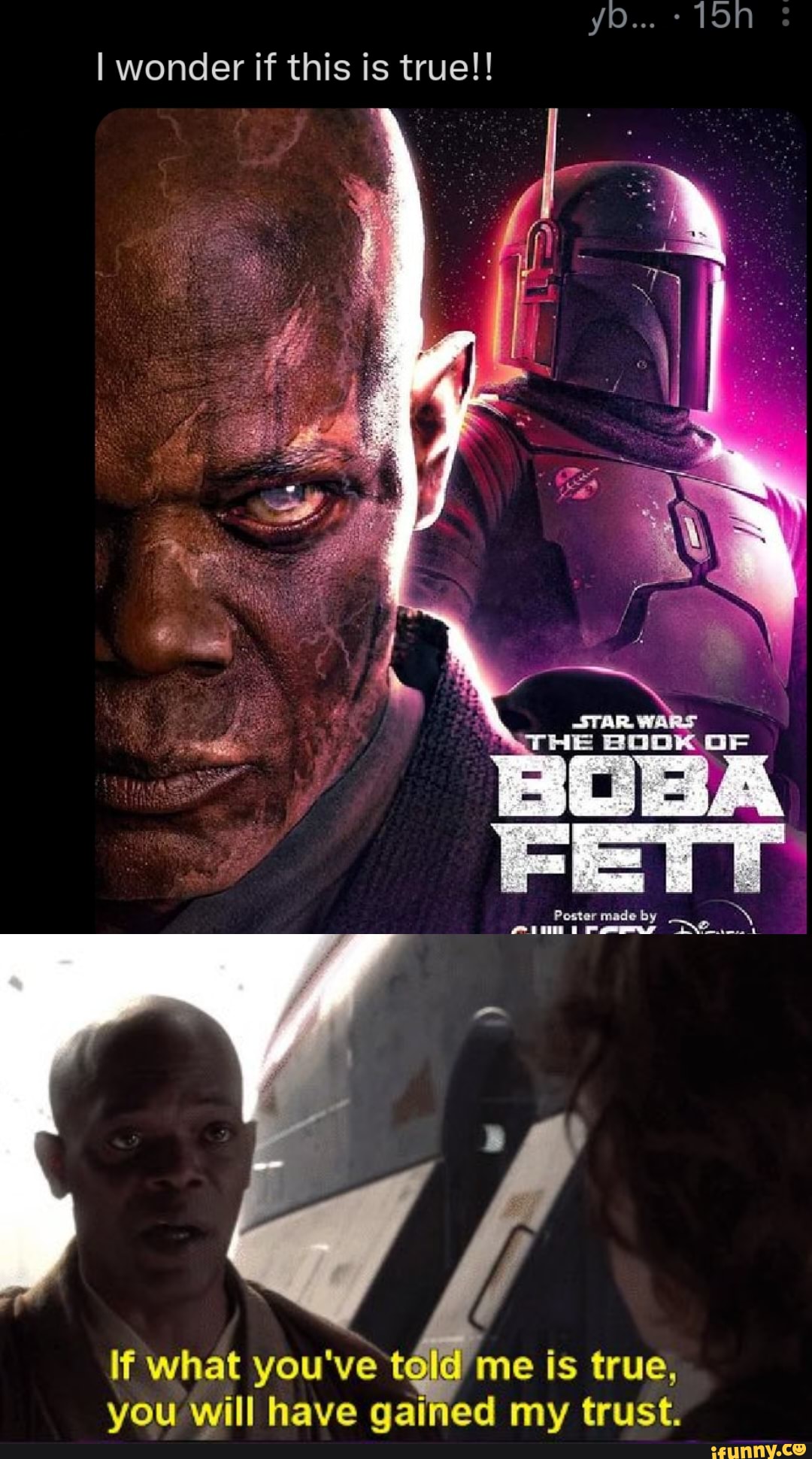 Yb... I wonder if this is true!! Poster made by If what you've told me ...