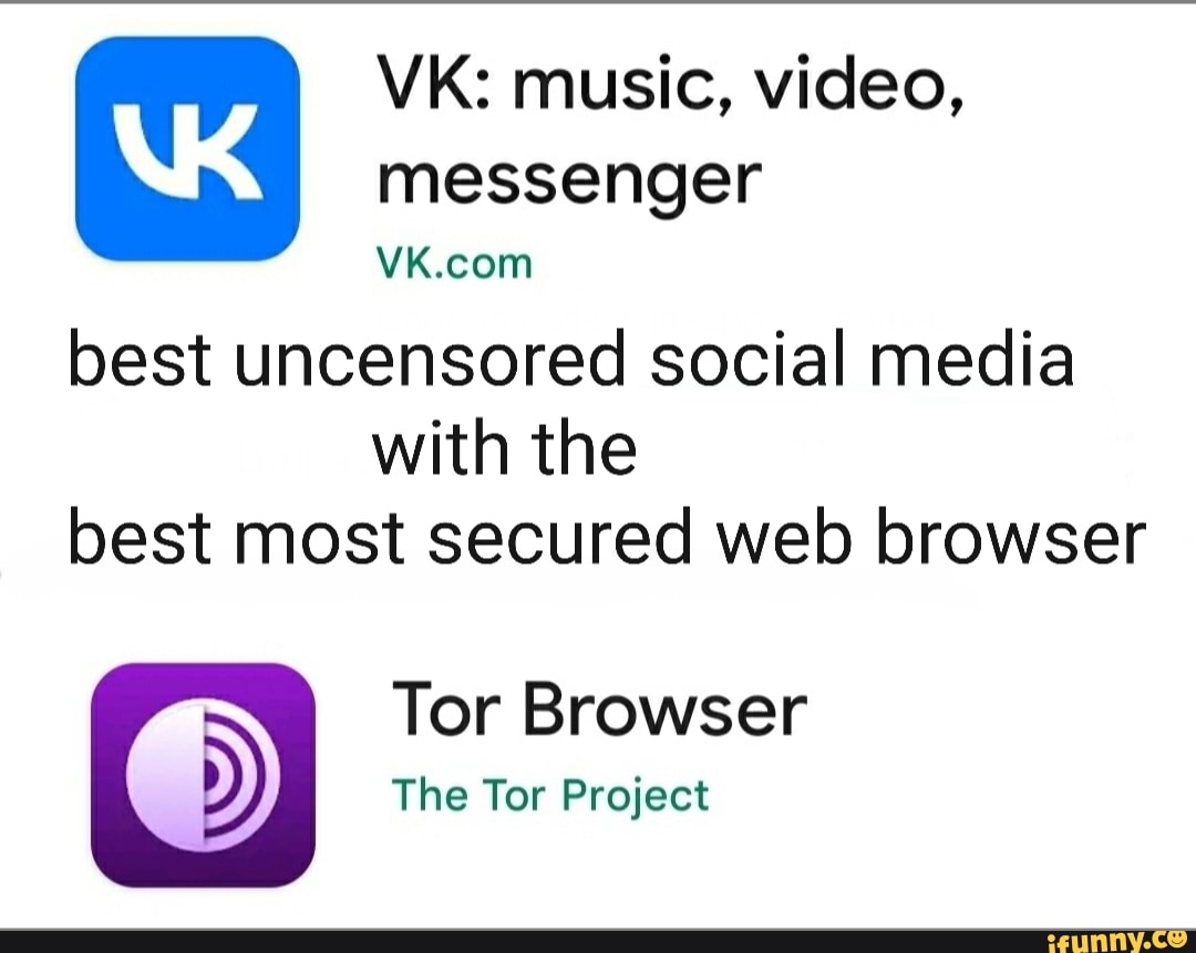 VK: music, video, messenger best uncensored social media with the best most secured web browser ...