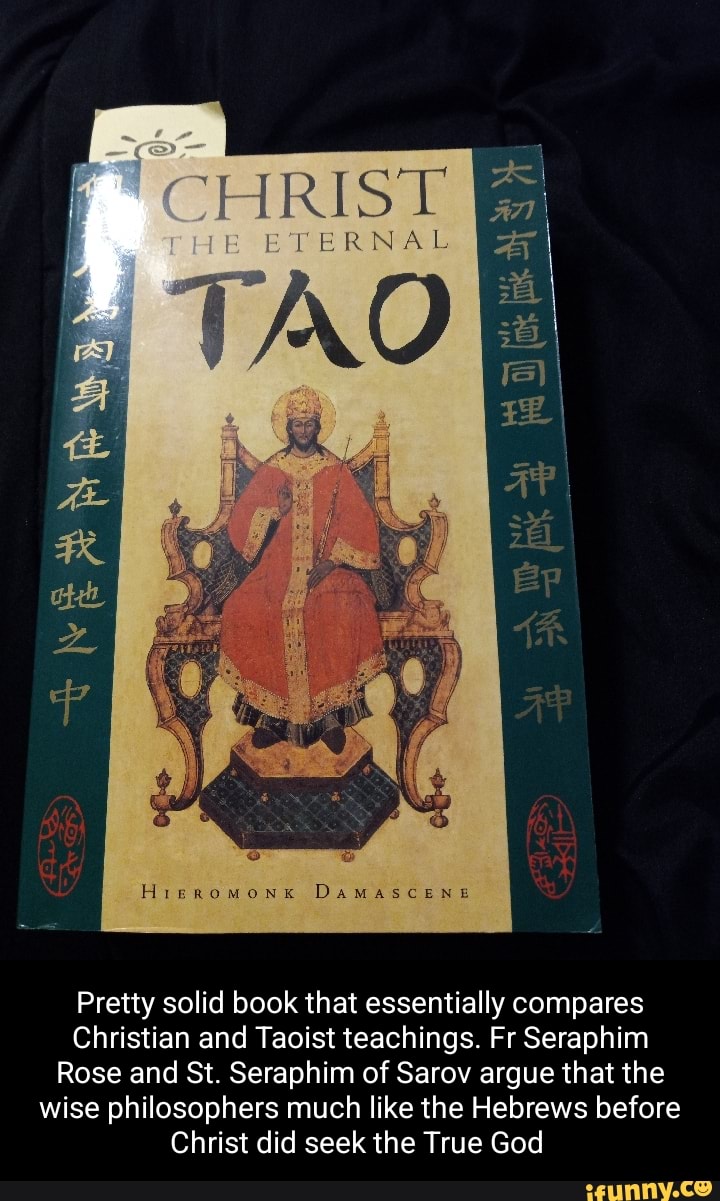 CHRIST THE ETERNAL Pretty solid book that essentially compares ...