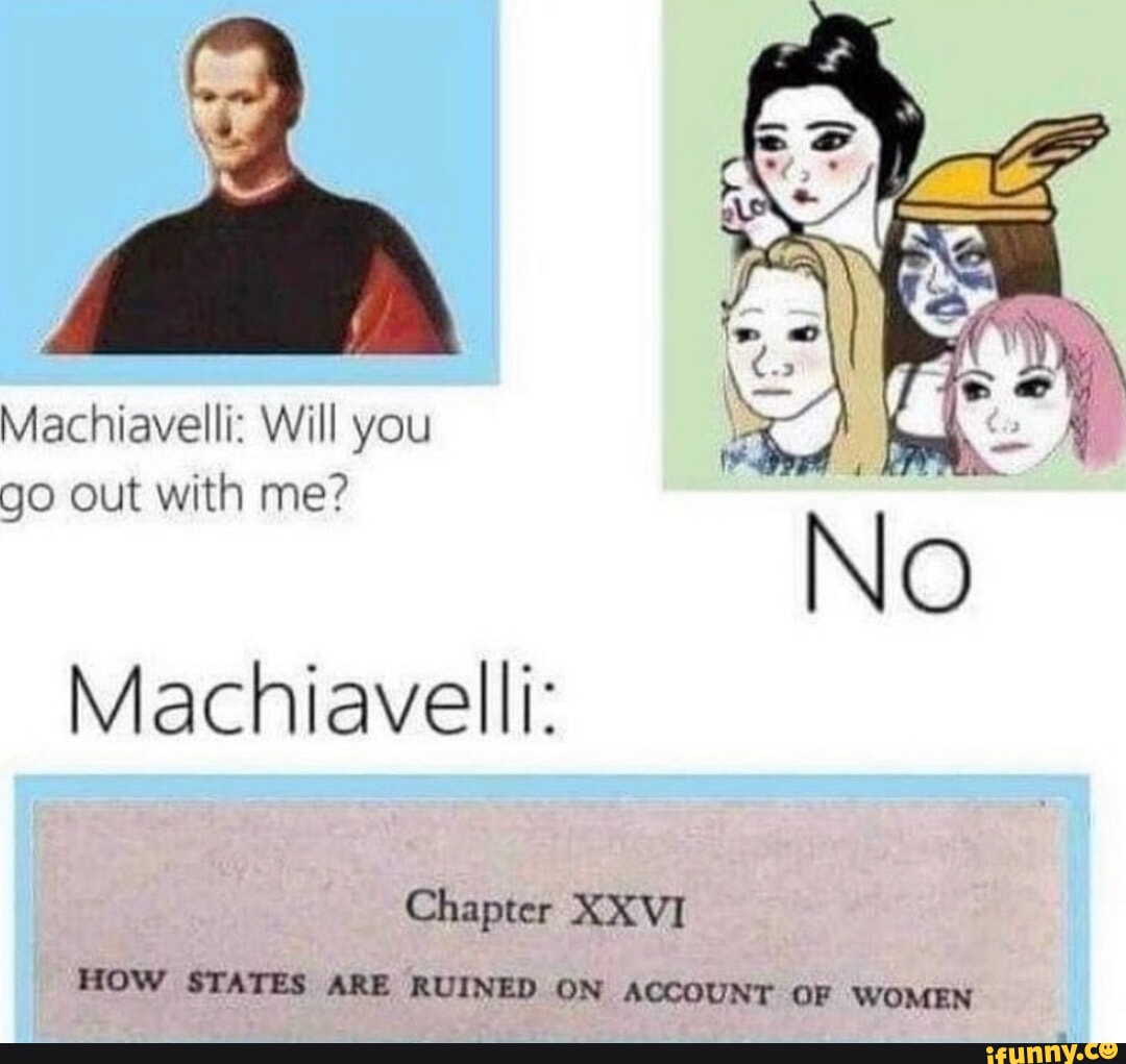 Machiavelli memes. Best Collection of funny Machiavelli pictures on iFunny