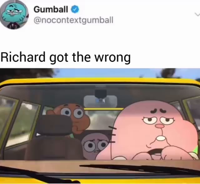 Amazing World Of Gumball Memes