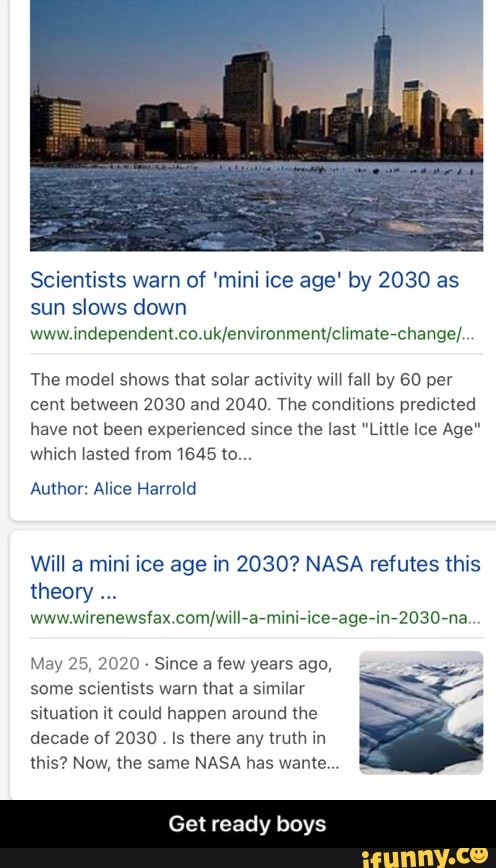 Scientists warn of 'mini ice age' by 2030 as sun slows down The model ...