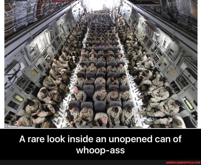 A rare look inside an unopened can of whoop-ass - America’s best pics ...