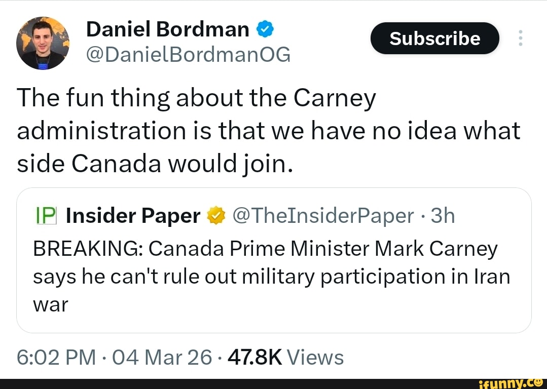 Daniel Bordman @ @DanielBordmanOG Subscrib ) The fun thing about the ...