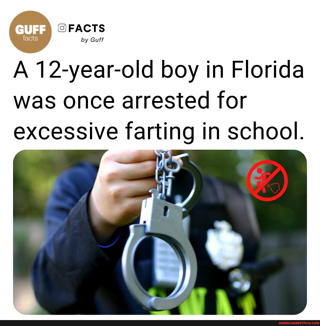 FACTS by Guff A 12-year-old boy in Florida was once arrested for ...