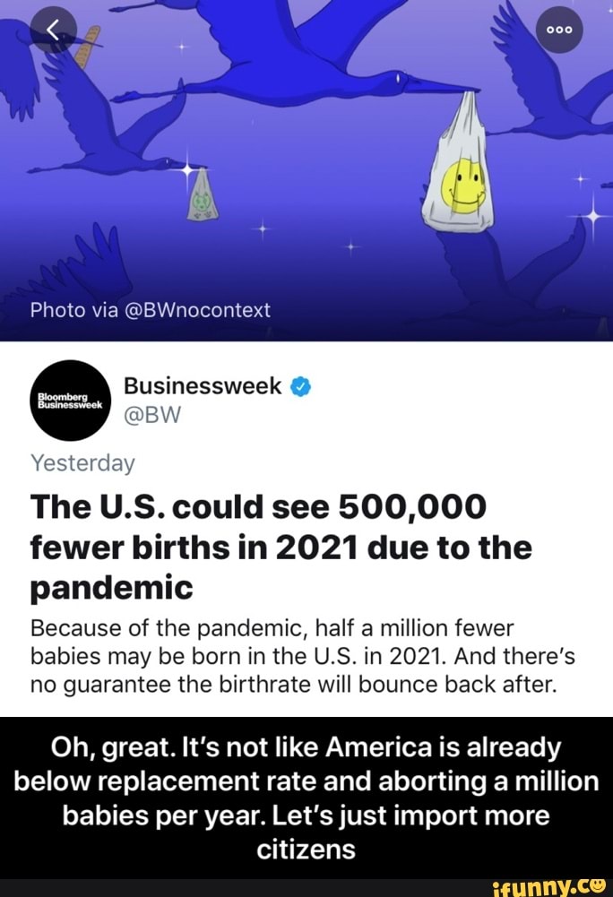 The U.S. could see 500,000 fewer births in 2021 due to the pandemic ...