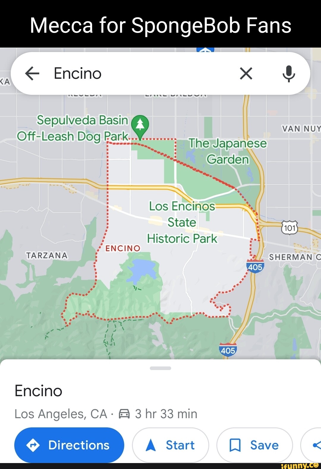 Mecca for SpongeBob Fans Encino Sepulveda Basin Off-Leash Dog The ...