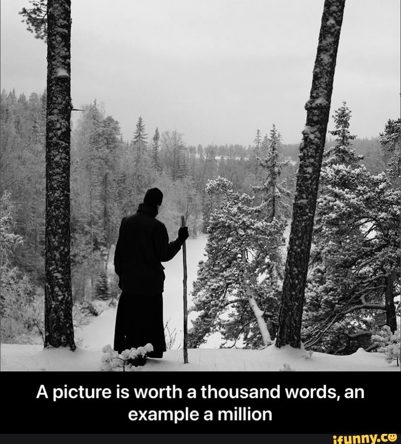 A Picture Is Worth A Thousand Words Example