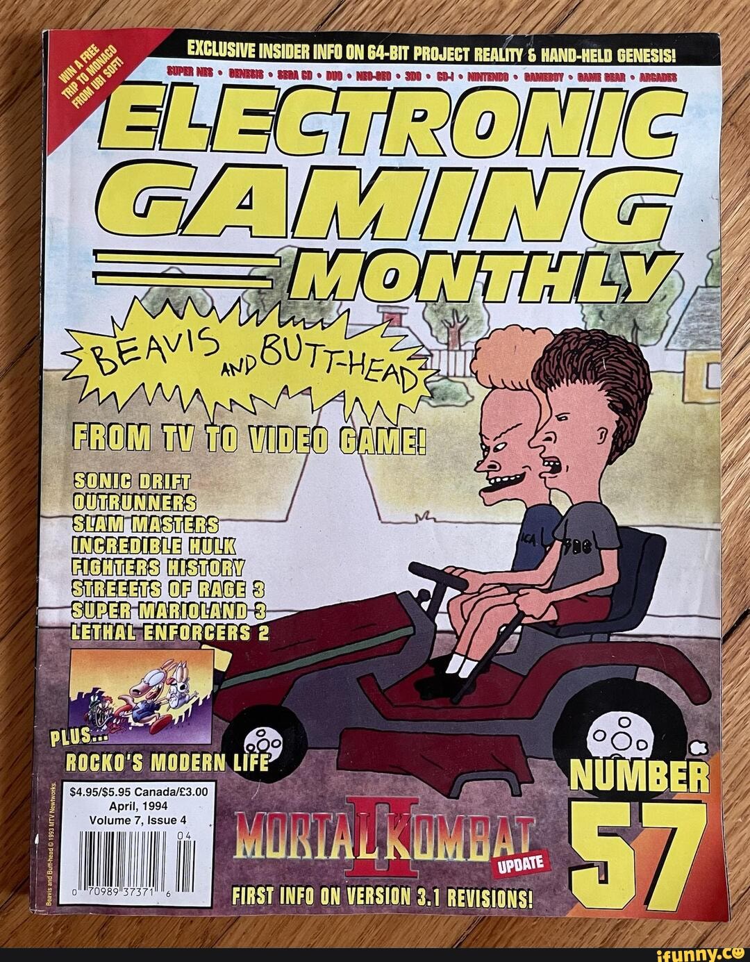 Let’s look back at the April 1994 issue of Electronic Gaming Monthly ...