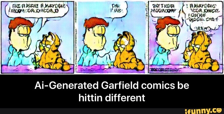 Ai-Generated Garfield comics be hittin different - Ai-Generated ...