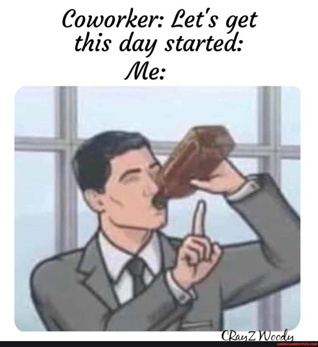 Coworker: Let's get this day started: - America’s best pics and videos