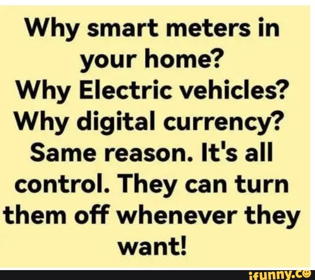 Why smart meters in your home? Why Electric vehicles? Why digital ...