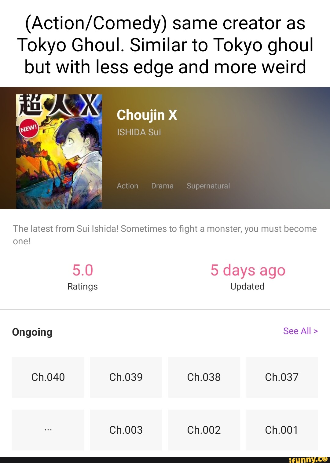 Choujin memes. Best Collection of funny Choujin pictures on iFunny