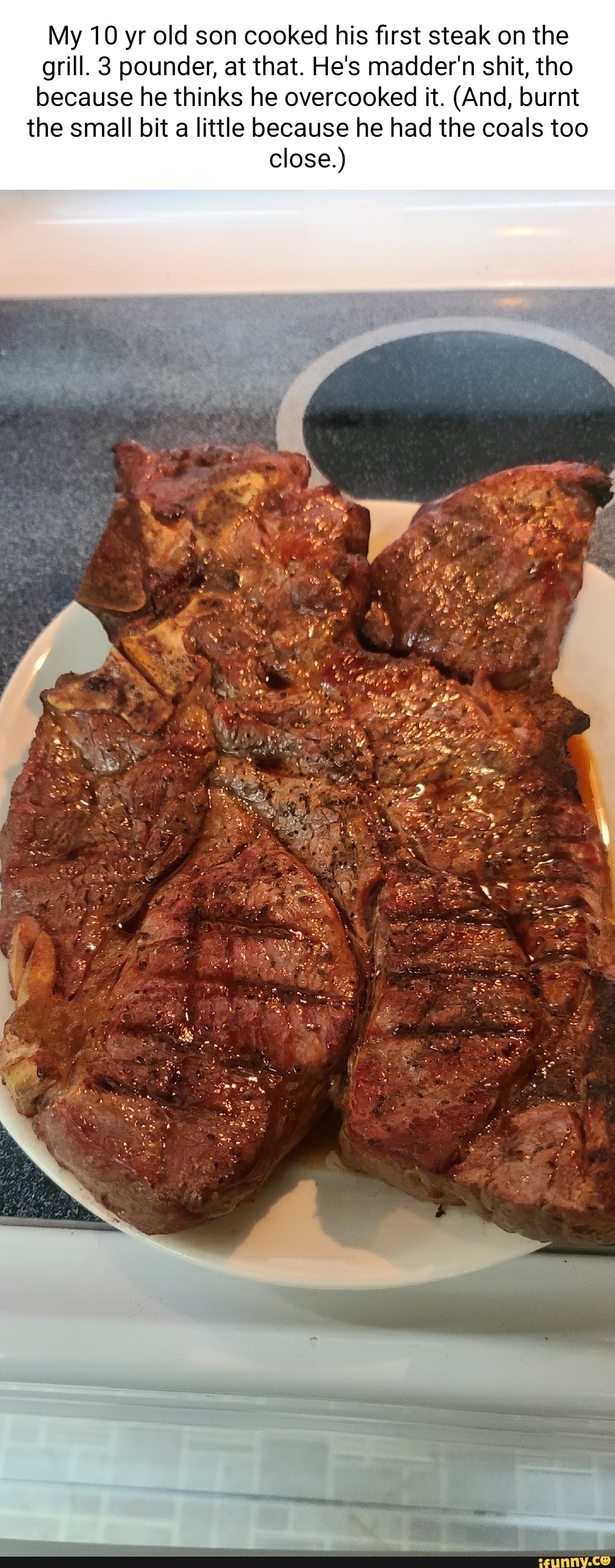 Overcooked Steak