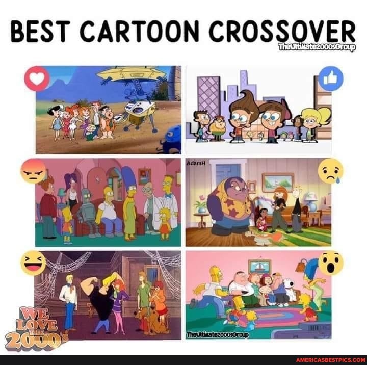 BEST CARTOON CROSSOVER - America’s best pics and videos