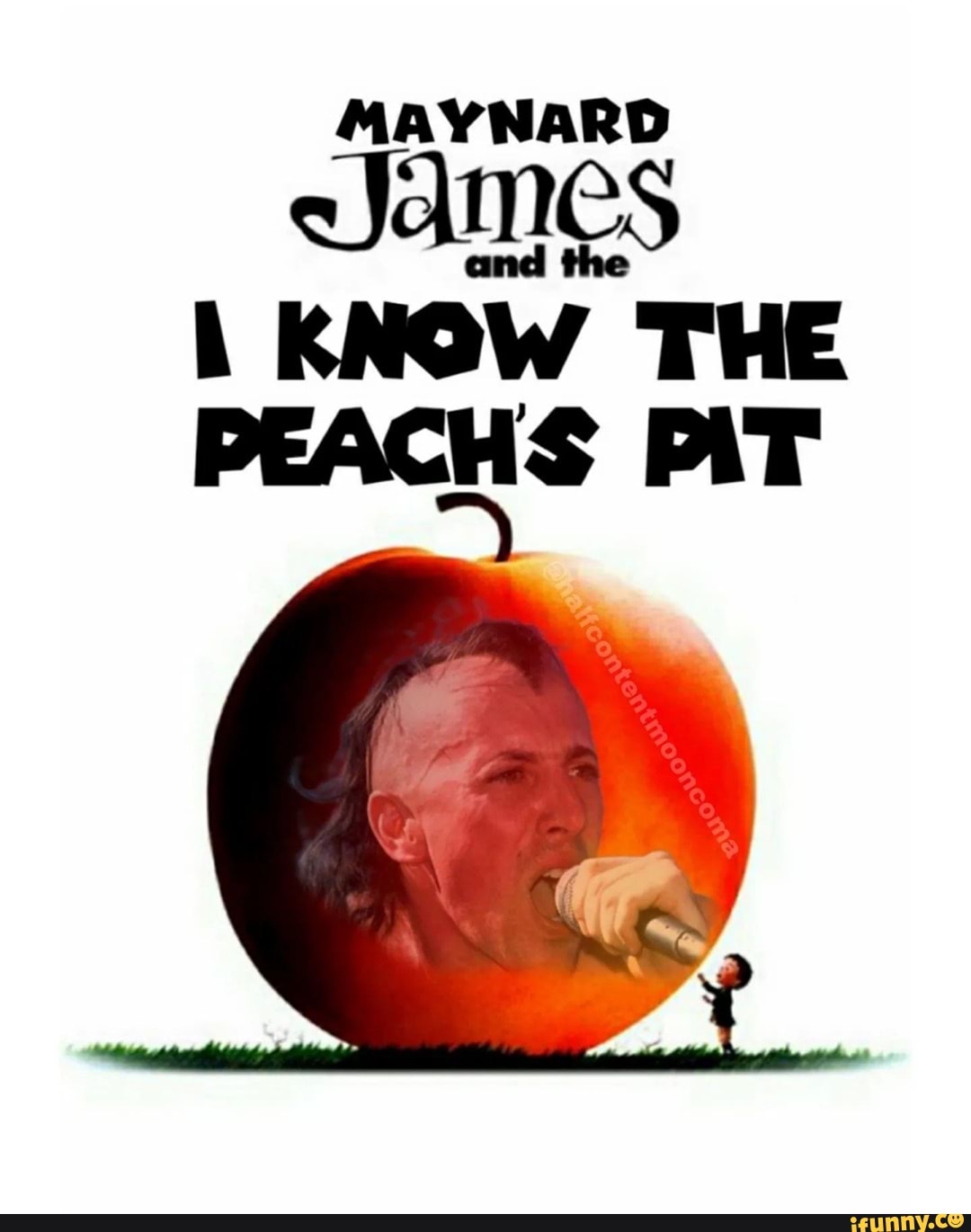 MAYNARD KNOW THE PEACHS PIT - iFunny