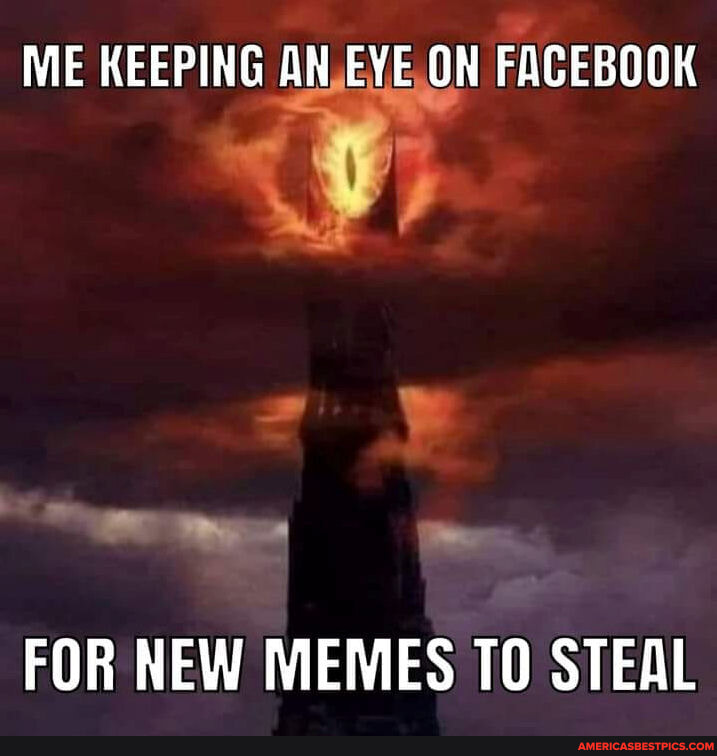 ME KEEPING AN EYE ON FACEBOOK FOR NEW MEMES TO STEAL - America’s best ...