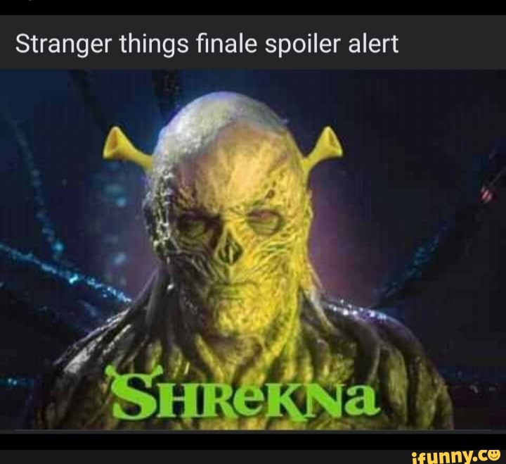 Stranger things finale spoiler alert - iFunny