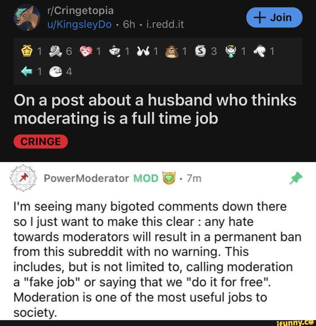 /Cringetopia i.redd.it @i 26 @i @@i wi #1 @4 On a post about a husband ...