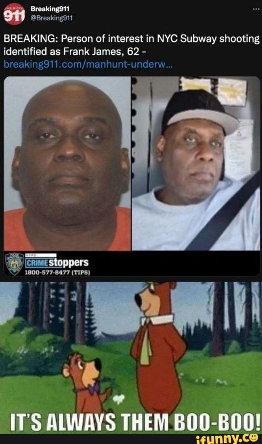 BREAKING: Person of interest in NYC Subway shooting identified as Frank ...