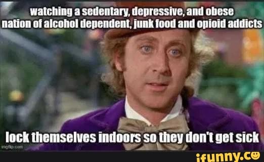Watching a sedentary, depressive and obese nation of alcohol ee junk ...