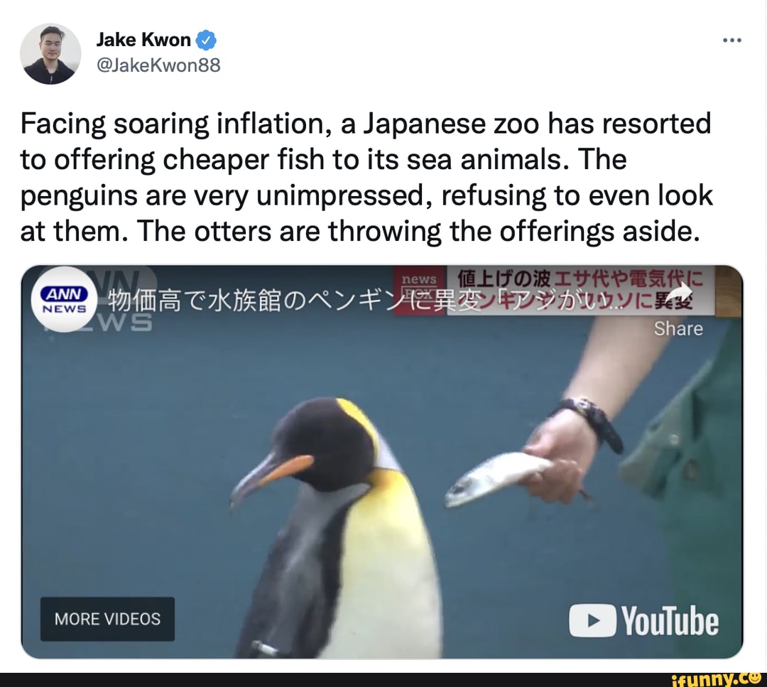 Jake Kwon @JakeKwon88 Facing soaring inflation, a Japanese zoo has ...